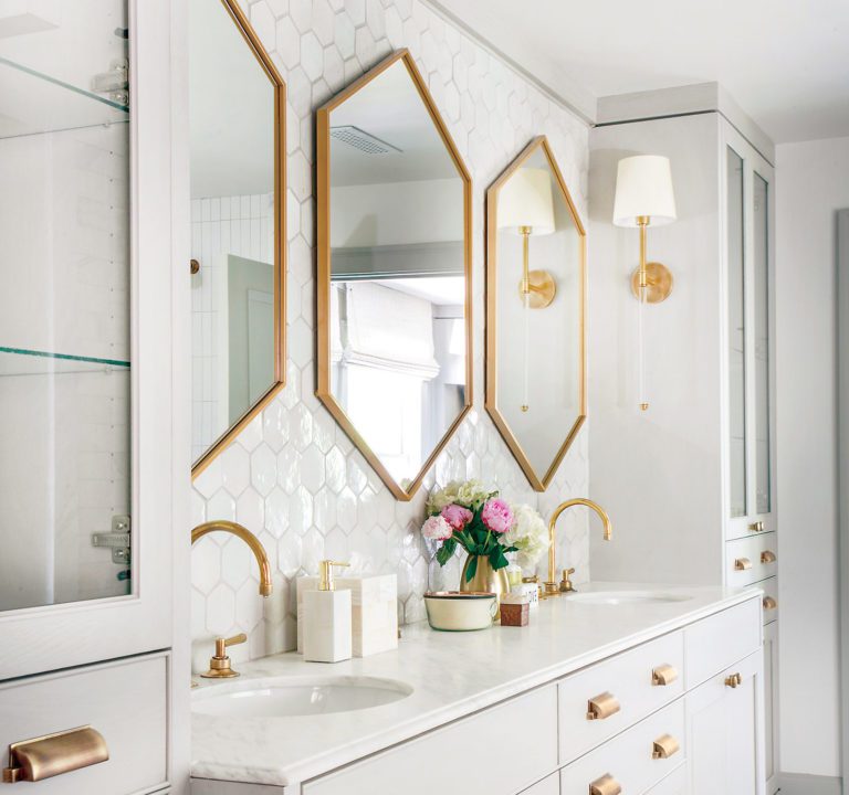Taking Shape: 10 Unique Bathroom Mirrors - Utah Style and Design